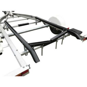 boat-trailer-bunk-covers-keel-pad-black-plastic-usa-made | Ultra High LLC